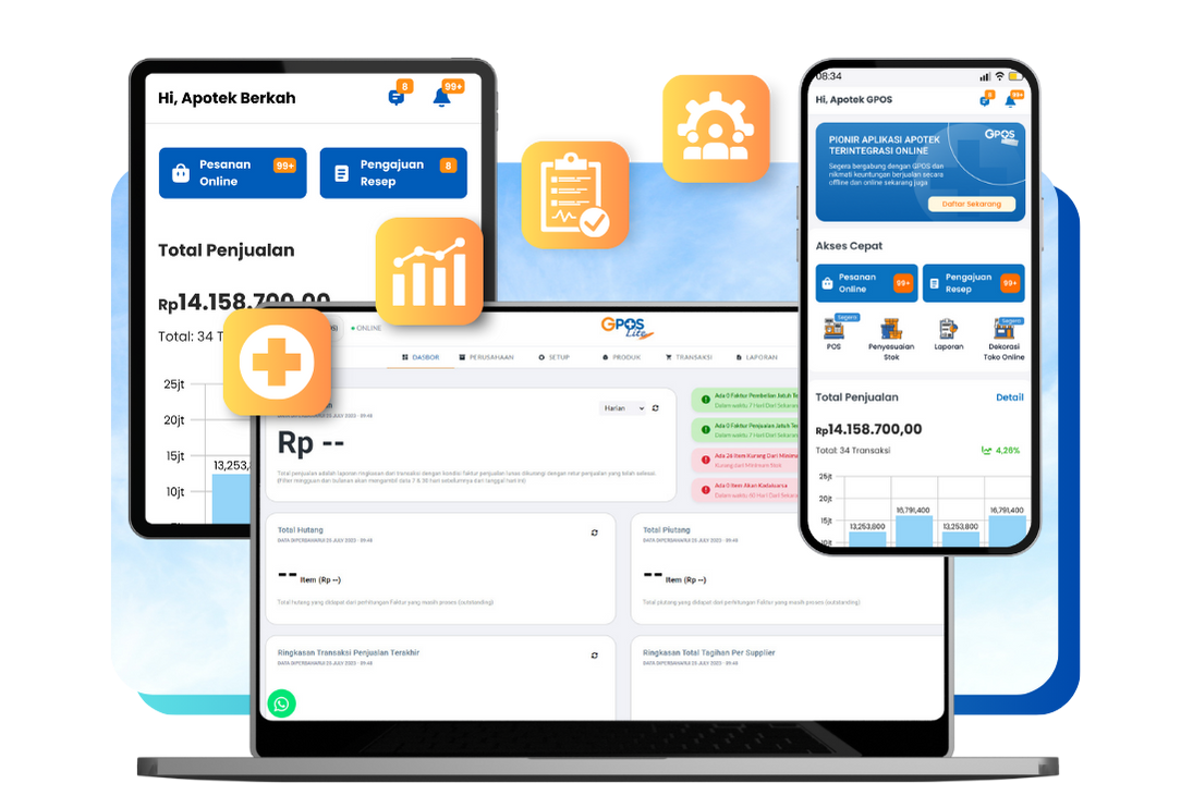 Software Kasir Khusus Apotek | Integrasi e-Commerce