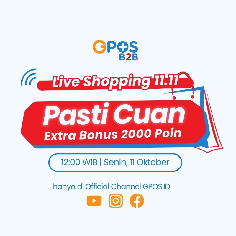Live Shopping Pasti Cuan - GPOS.ID
